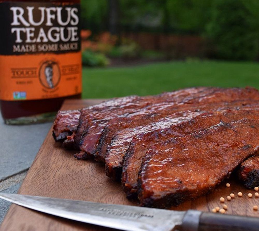 RUFUS TEAGUE Touch O Heat BBQ-Sauce 16 oz. | Grill-Wiese